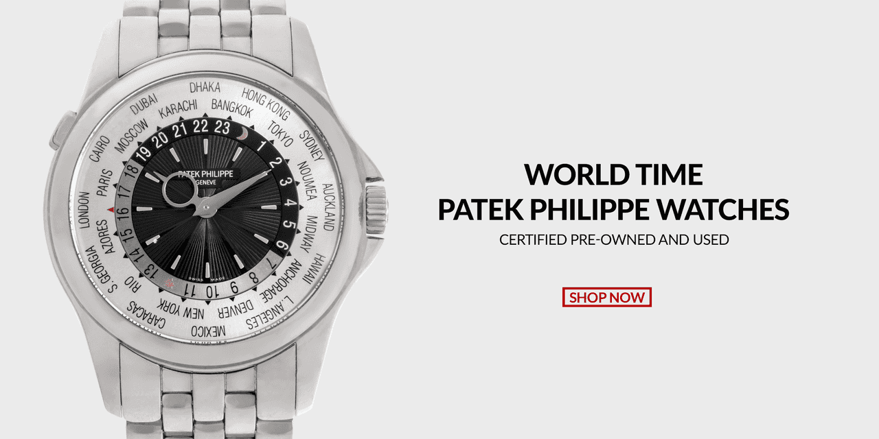 Used Patek Philippe World Time Watches for Sale | Gray & Sons Jewelers